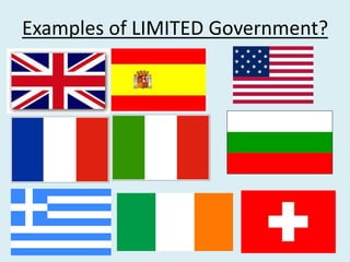 Limited Government Constitution Example