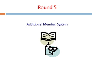 AS Government & Politics - Additional Member System | PPT