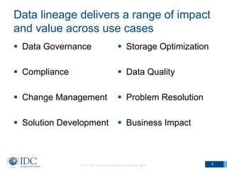 Subscribing to Your Critical Data Supply Chain - Getting Value from True Data Lineage | PPT