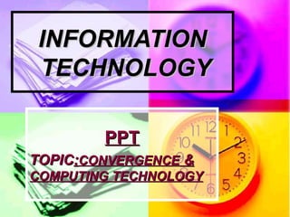 Information Technology | PPT