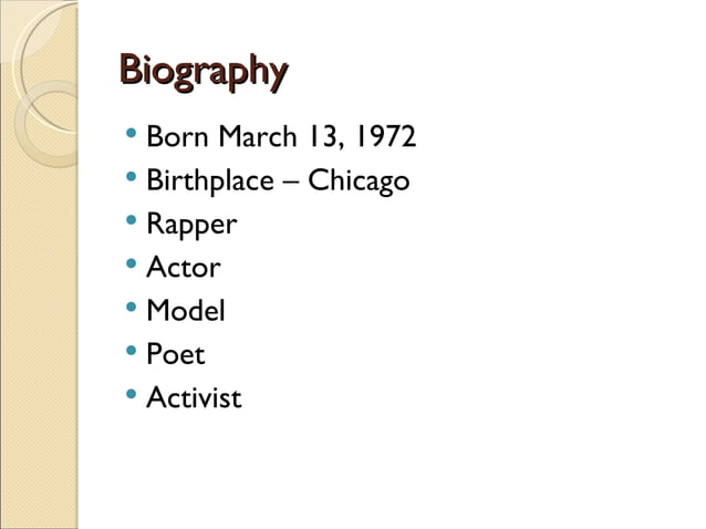 Common - Agent of Social Change | PPT