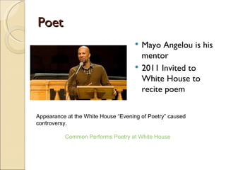 Common - Agent of Social Change | PPT