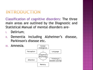 Cognitive disorder facts | PPTX