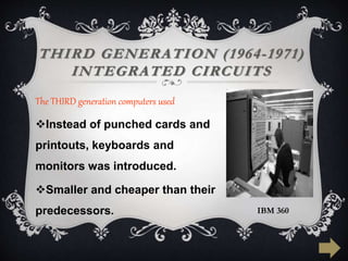 Evolution of Computer | PPTX | Computing | Technology & Computing