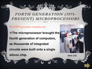 Evolution of Computer | PPTX | Computing | Technology & Computing