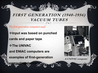 Evolution of Computer | PPTX | Computing | Technology & Computing