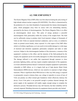 Eelctro-Magnetic-Pulse USE AS A WEAPON | PDF