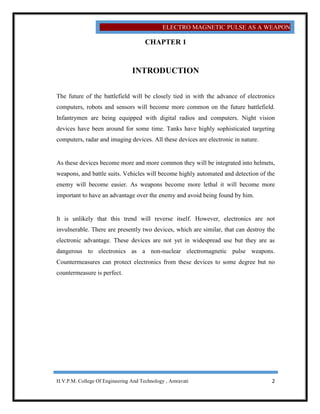 Eelctro-Magnetic-Pulse USE AS A WEAPON | PDF