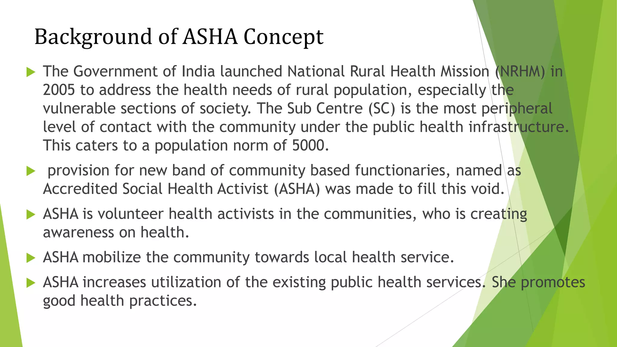 Asha | PPTX