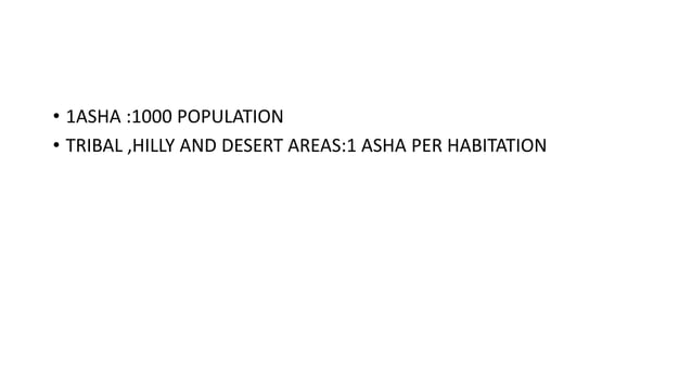 ASHA | PPT | Free Download