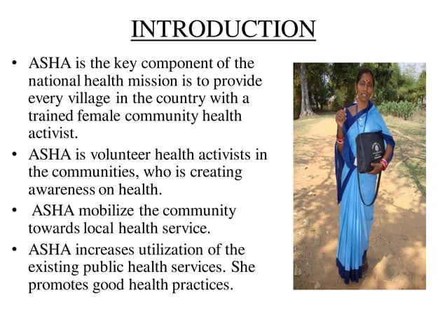 Roles and responsibility of ASHA | PDF | Children\'s Health | Healthy ...