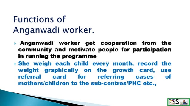 Asha and anganwadi workers english | PPTX