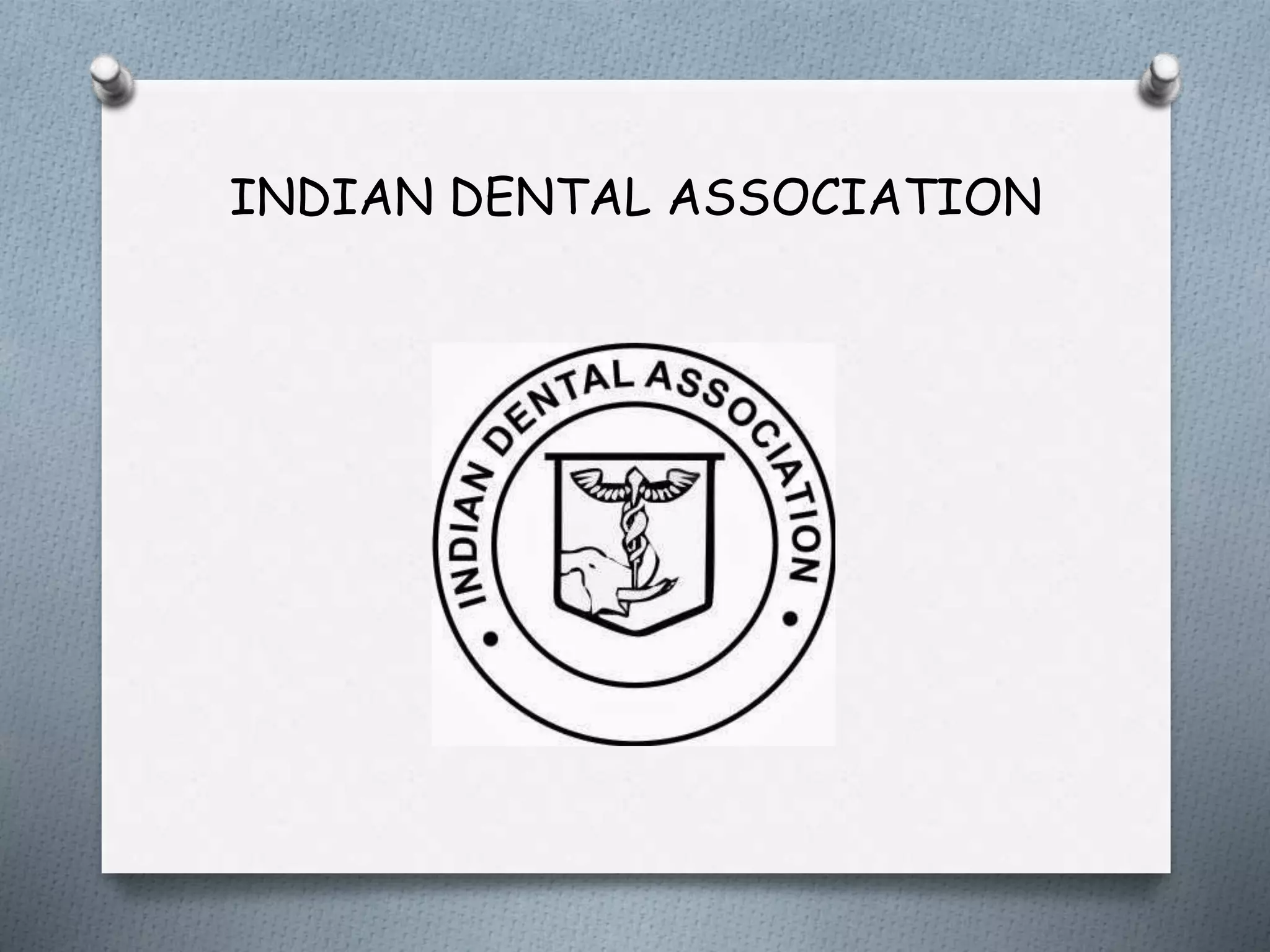 DENTIST act OF india | PPTX