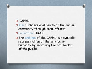 DENTIST act OF india | PPTX | Dental Health | Diseases and Conditions