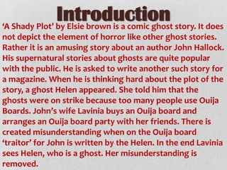 A shady plot PPT | PPSX