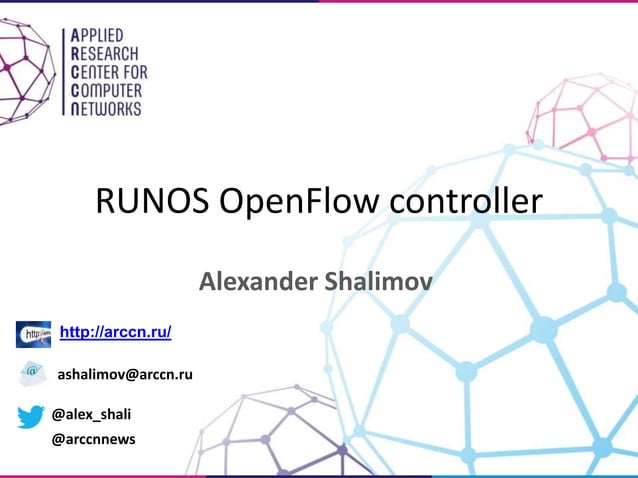 Runos OpenFlow Controller (eng) | PDF