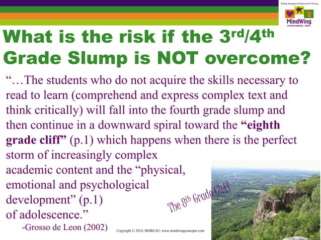 Overcoming the 3rd and 4th Grade Slump: Blending Narrative and ...
