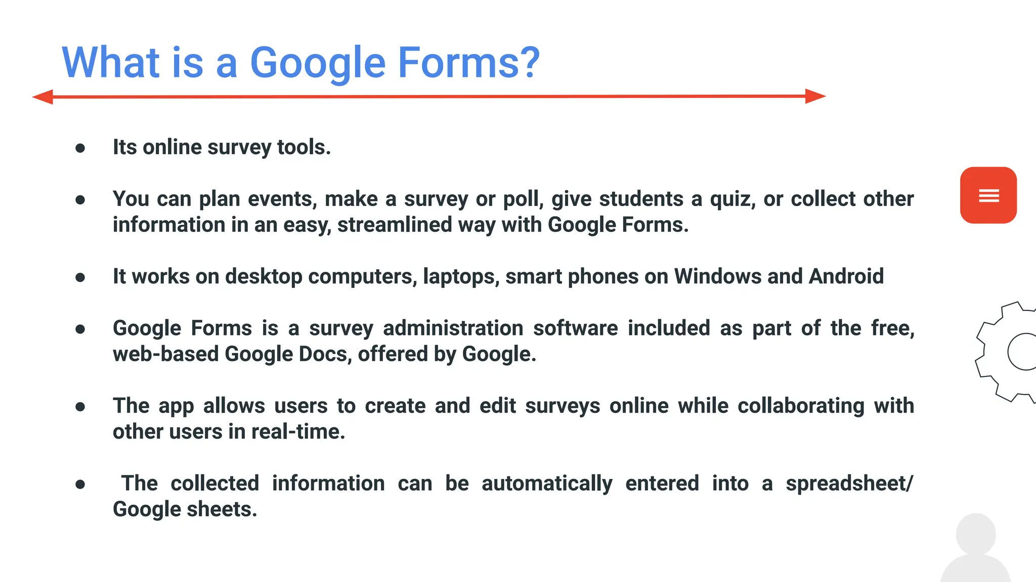 Asha Rathod - Google Forms a tutorial -presentation | PPT