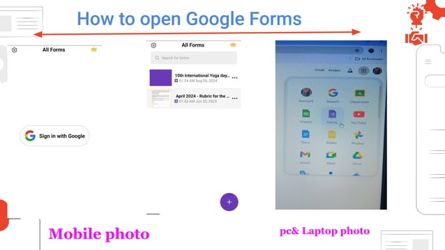 Asha Rathod - Google Forms a tutorial -presentation | PPT