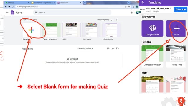 Asha Rathod - Google Forms a tutorial -presentation | PPT