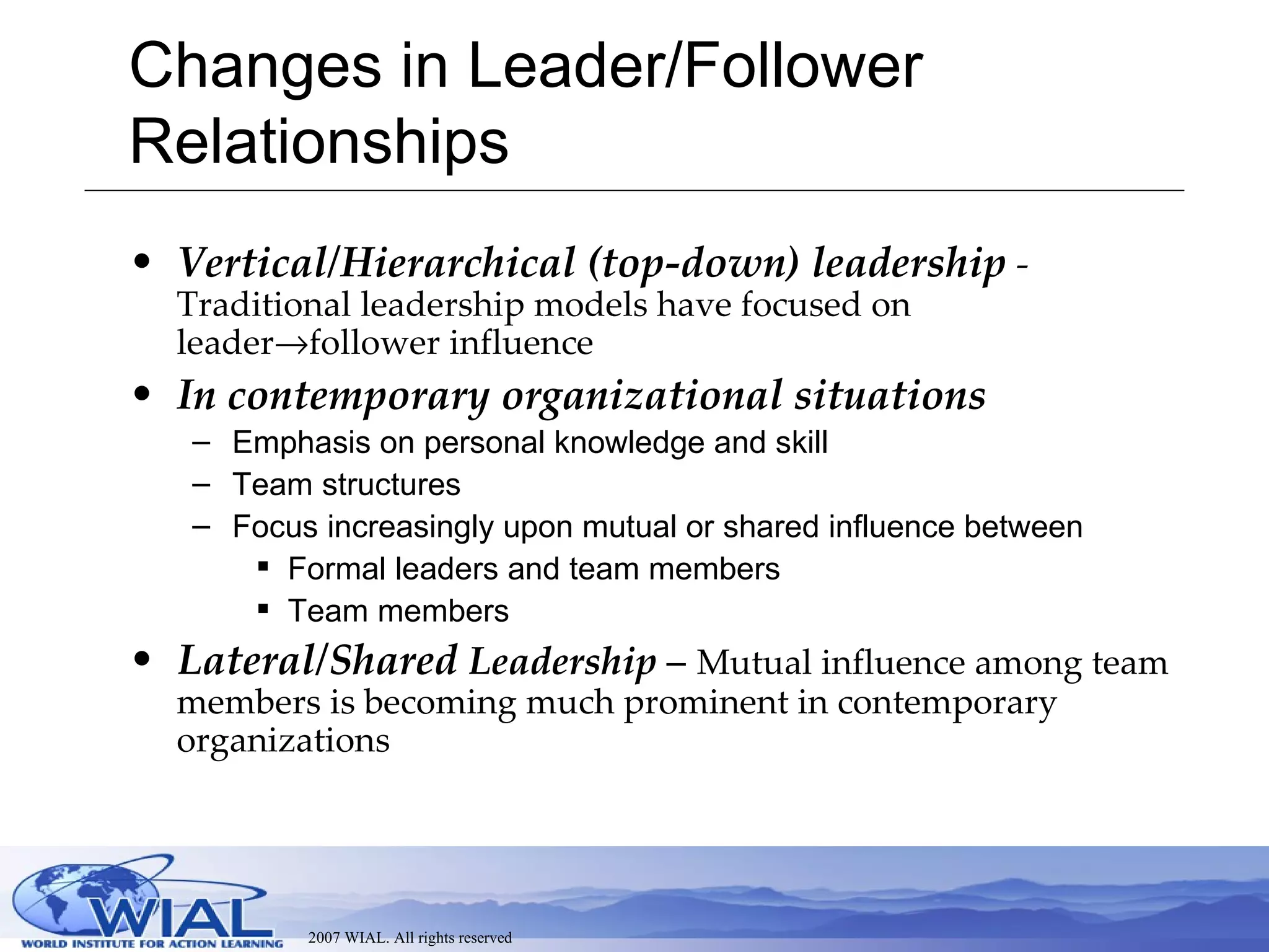 A shared leadershipskills | PPT