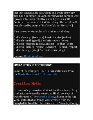 Aryan Caste System Purusha