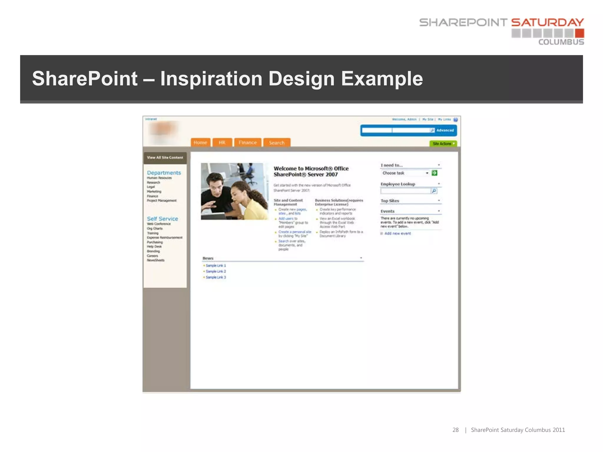 SPSColumbus - A SharePoint Designer’s Lessons Learned | PDF