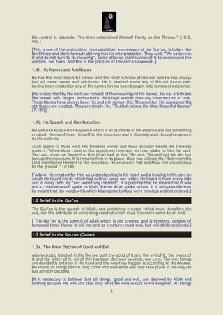 Ashari Aqeedah | PDF