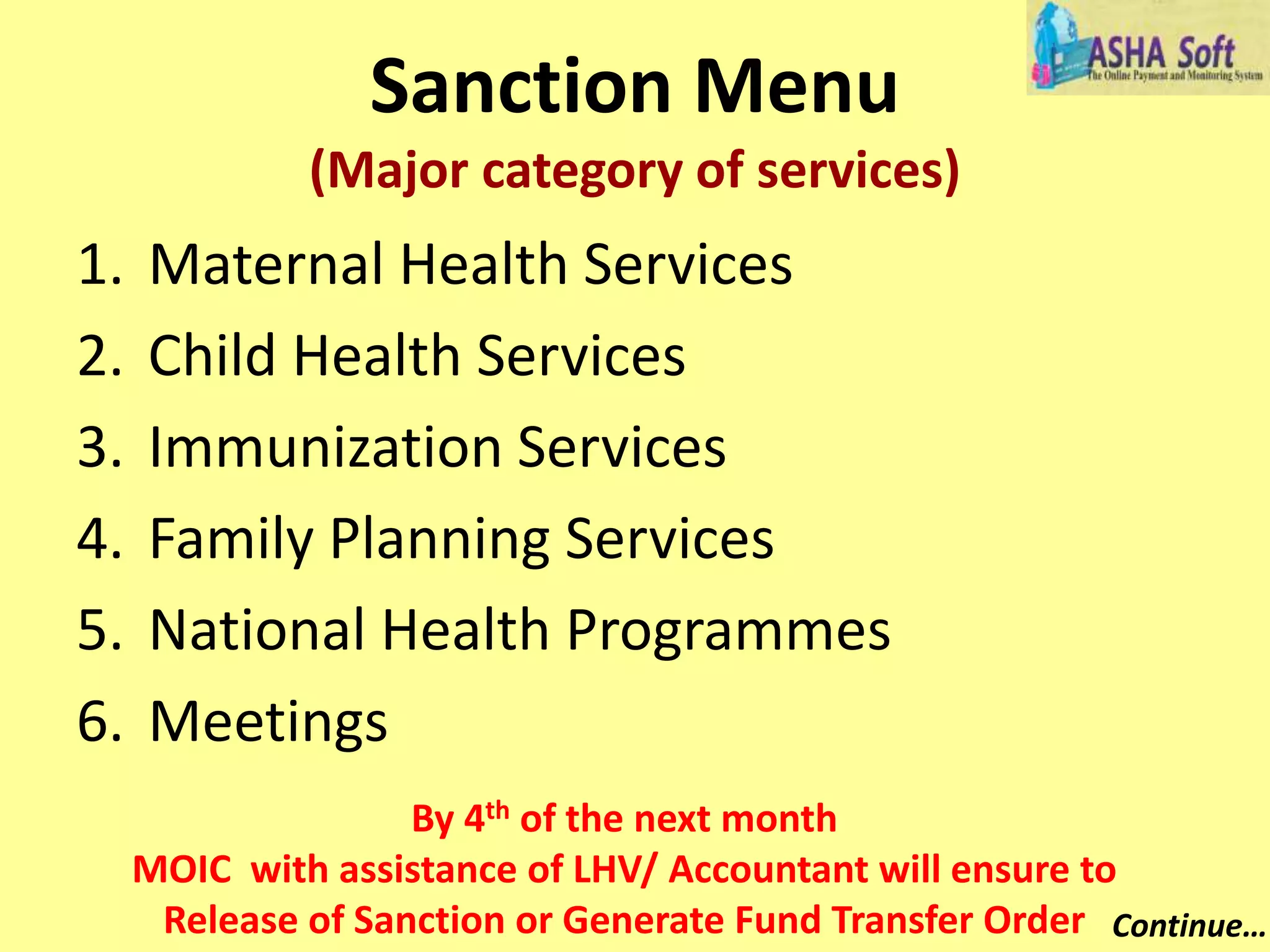 Asha soft presentation | PPT