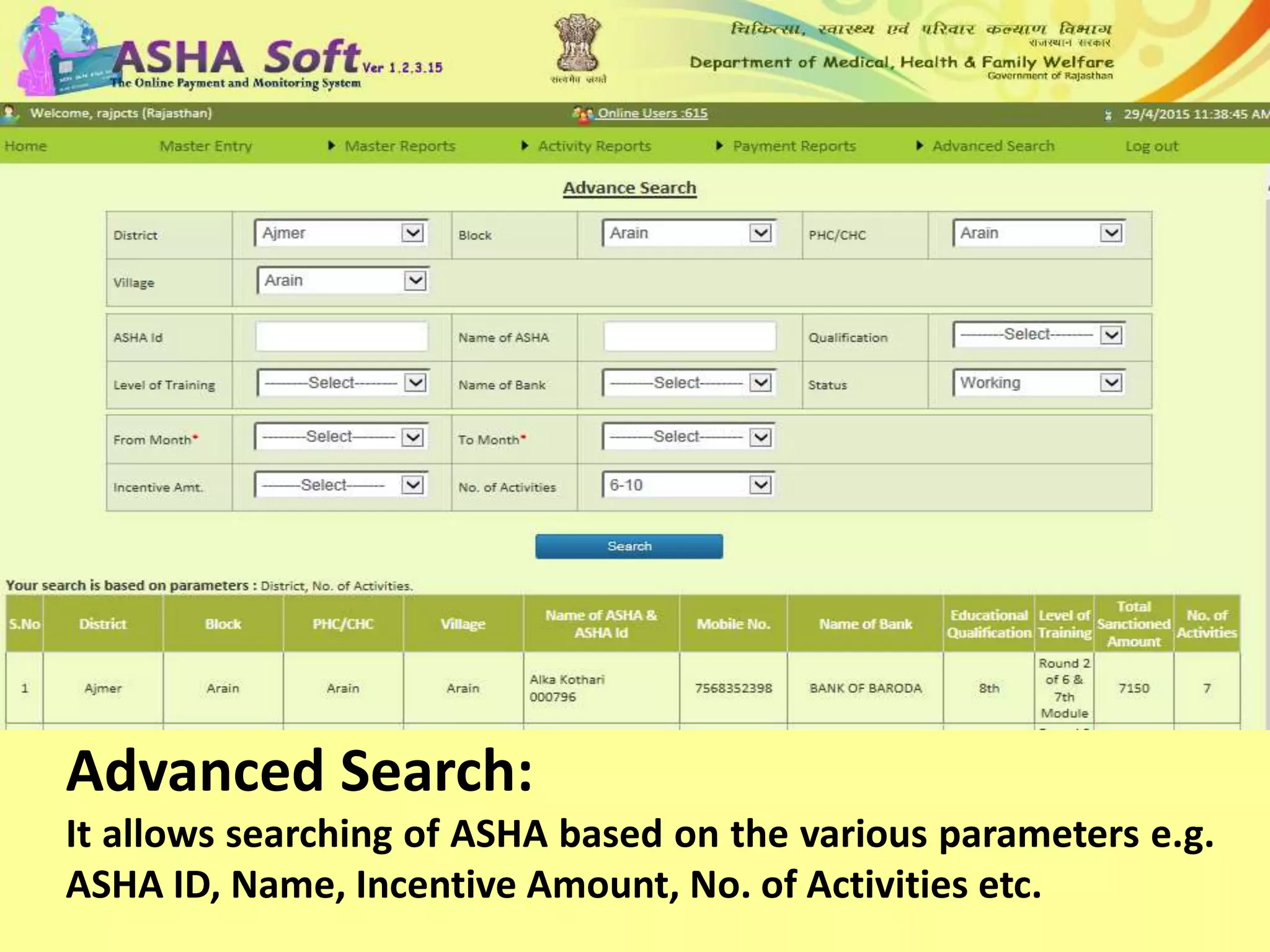 Asha soft presentation | PPT