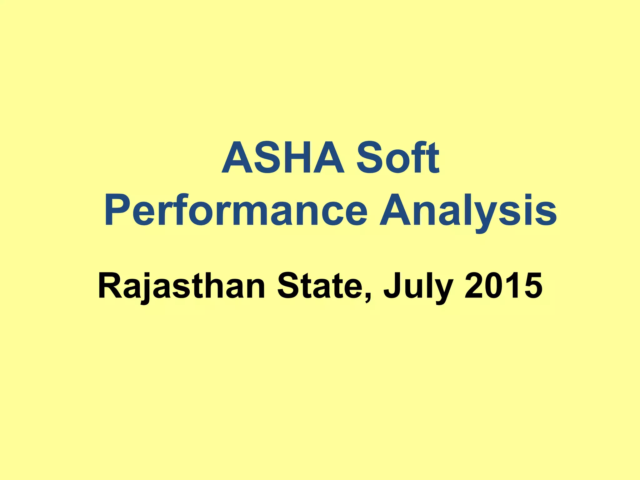 Asha soft presentation | PPT