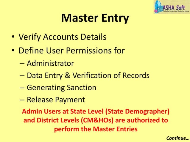 Asha soft presentation | PPT