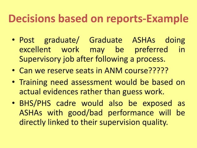 Asha soft presentation | PPT