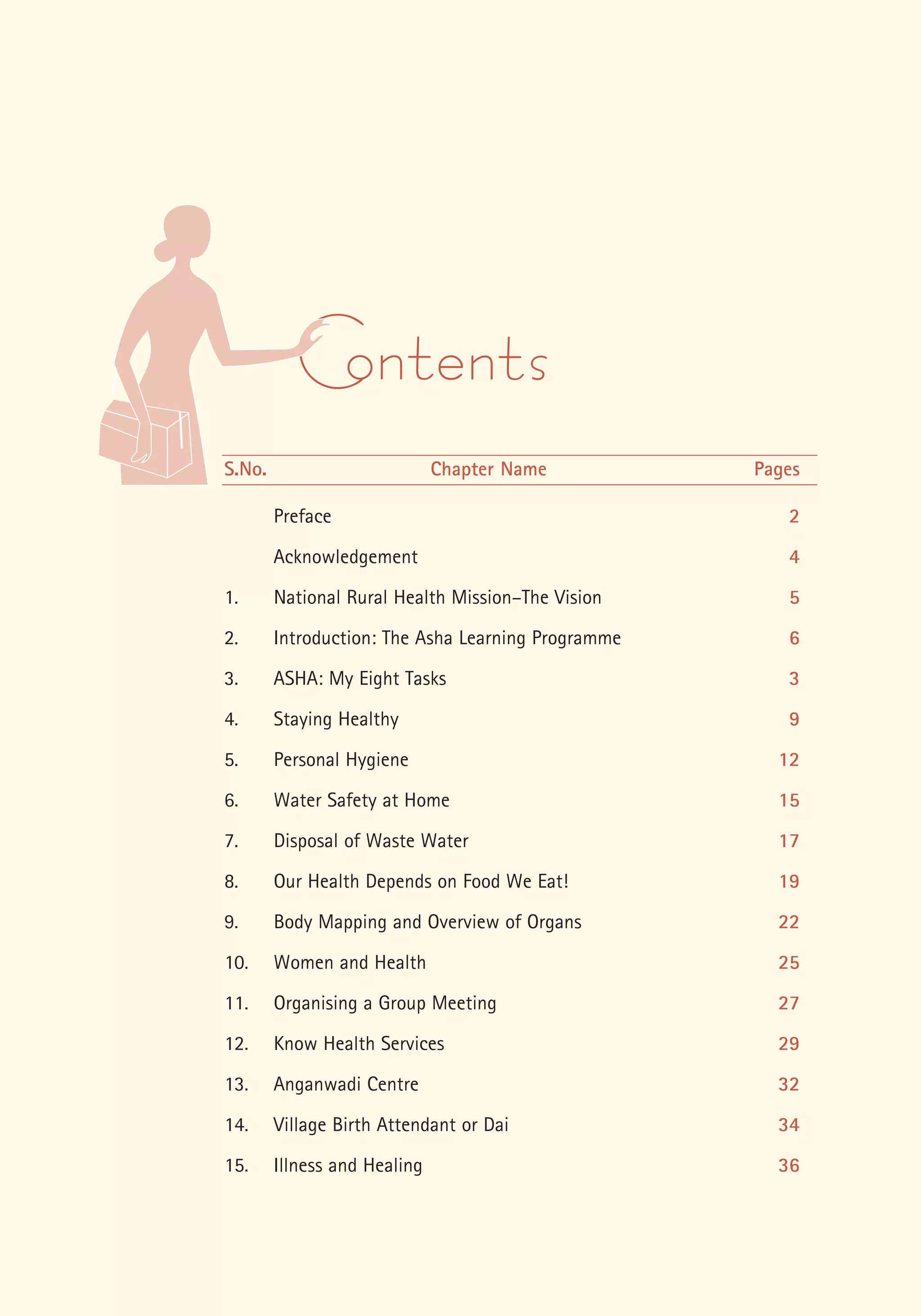 Asha training book no-1 pdf | PDF