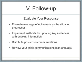 Ashby heath crisis communications panel | PPTX | Logistics | Business