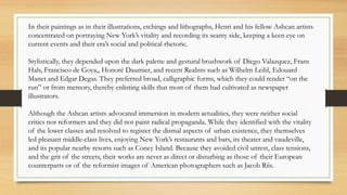 Ashcan school and the eight | PPT