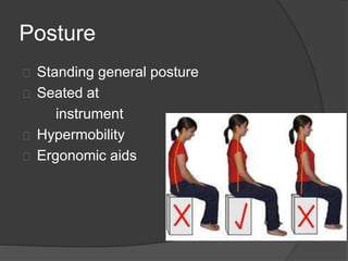 Prevention of musculoskeletal injuries in performing artists | PPTX ...