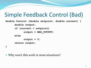 PID Control System | PPTX | Consumer Electronics | Technology & Computing