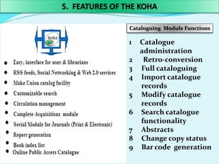 Management of Journals Through Koha Open Source Software: an Overview ...