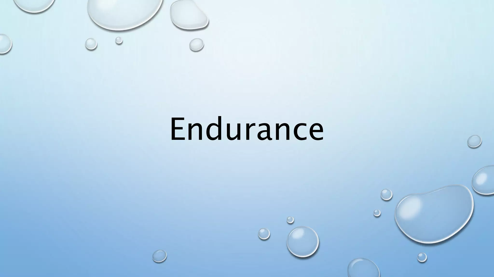 ASH Endurance | PPT