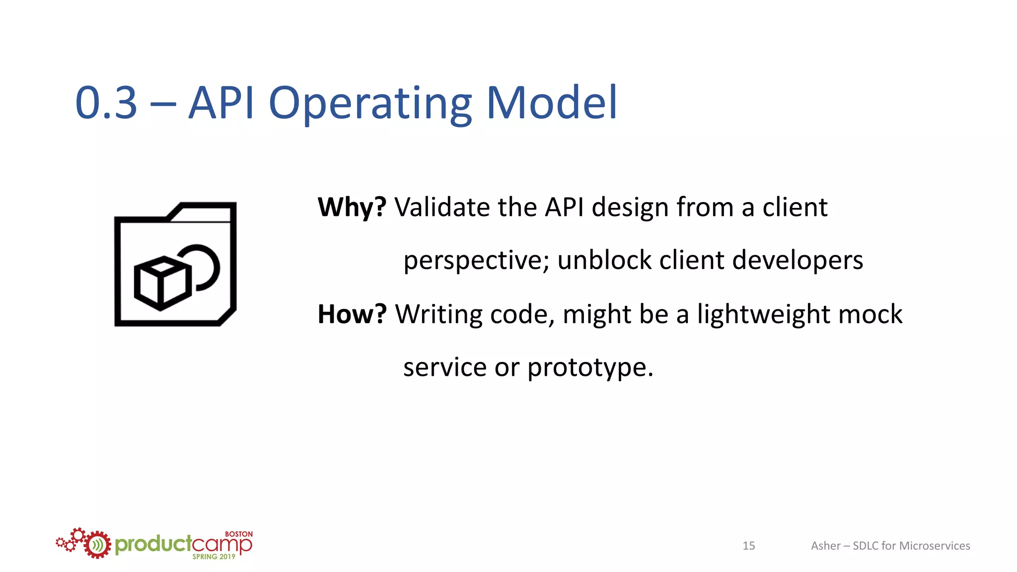 A Lifecycle For Microservices Ppt