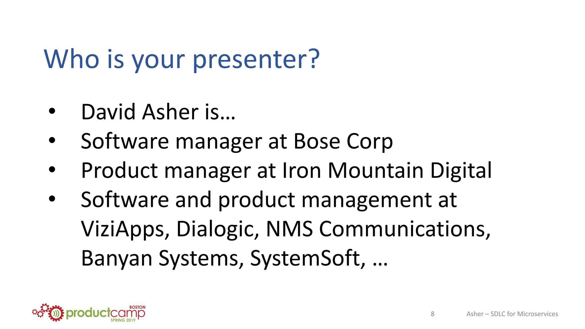 A Lifecycle For Microservices Ppt