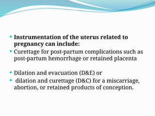 ASHERMAN’S SYNDROME PPT SLIDES ASHERMANS | PPTX