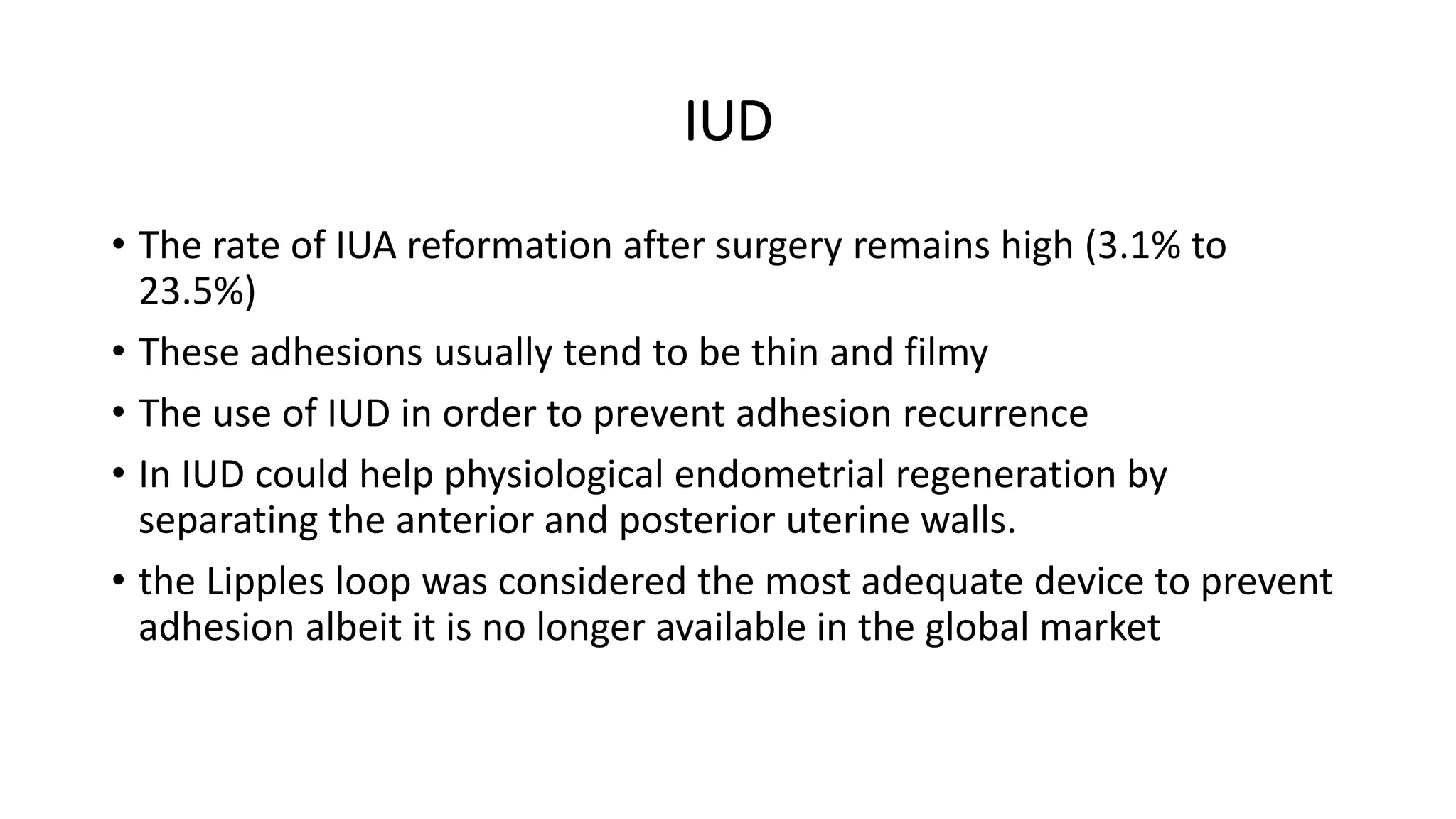 Asherman syndrome | PPTX