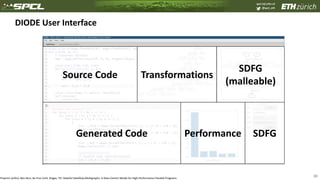 Data-Centric Parallel Programming | PPTX | Programming Languages | Computing