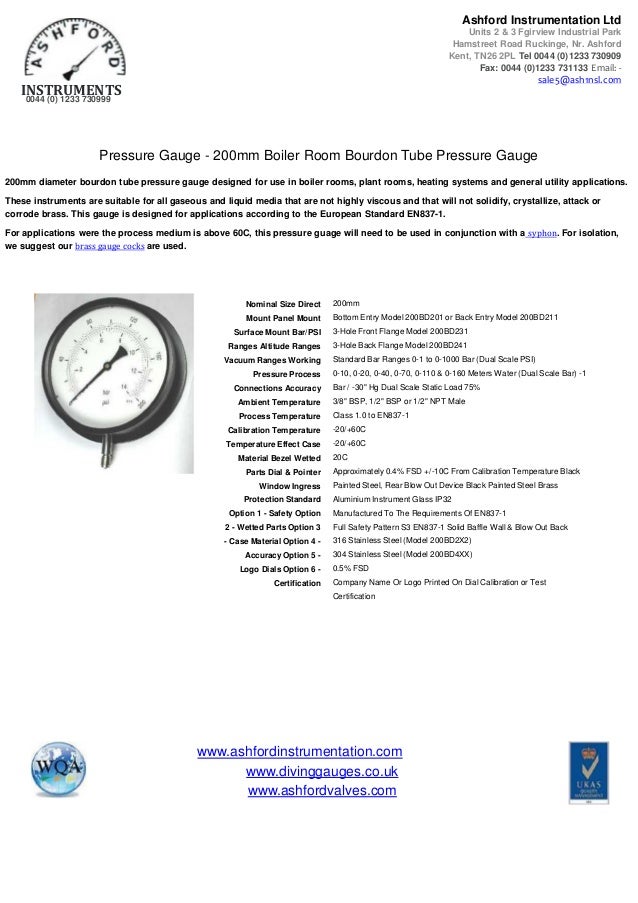 Ashford instrumentation product offering | PDF