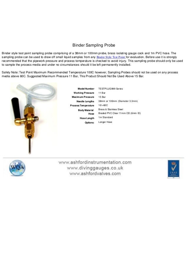 Ashford instrumentation product offering | PDF