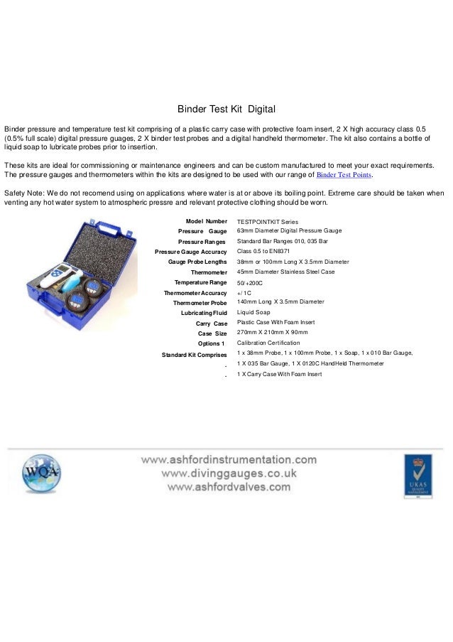 Ashford instrumentation product offering | PDF