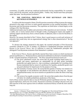 The Future of Post Keynesian Economics | PDF