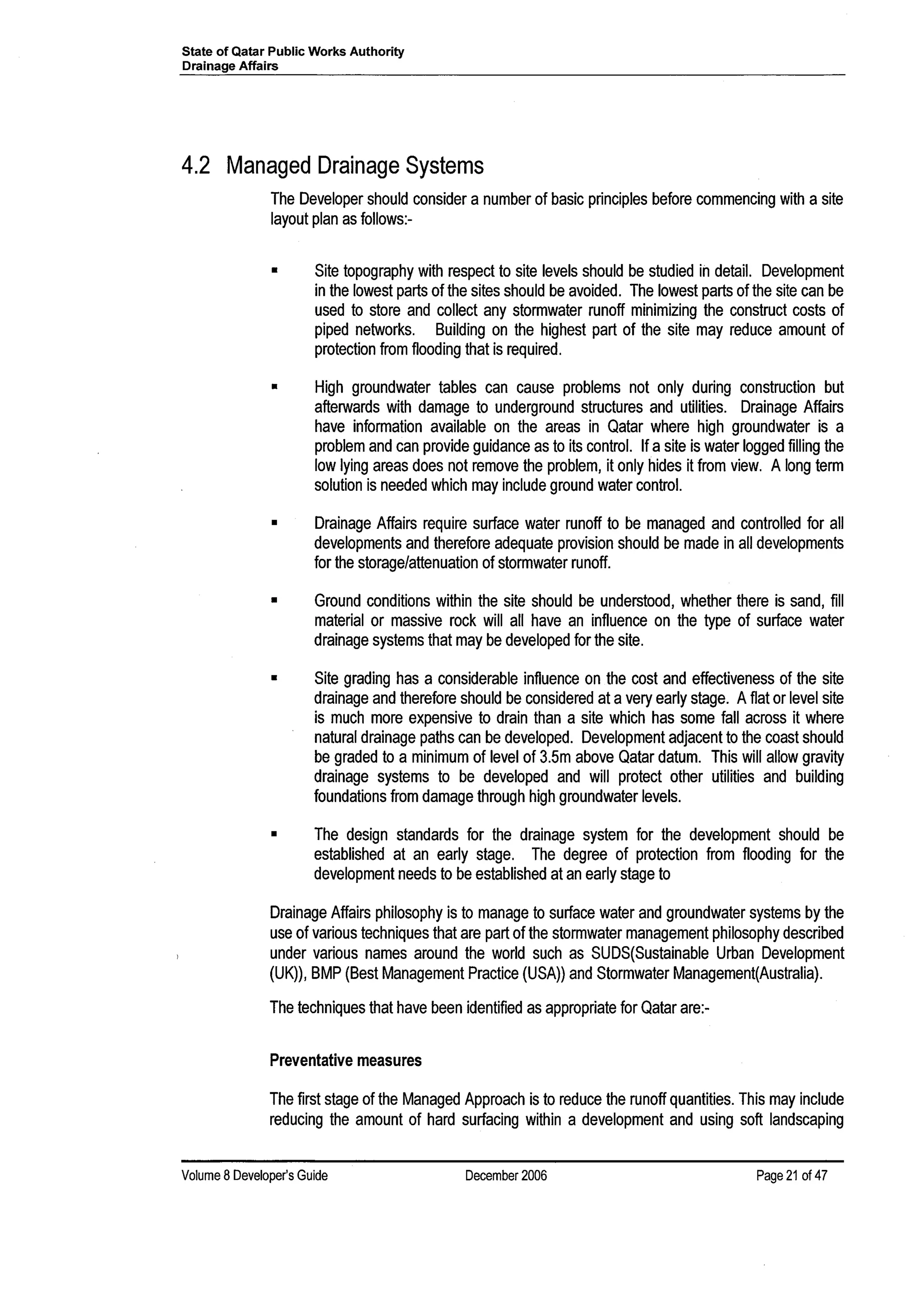 Ashghal guide-qatar-sewerage-amp-drainage-design-manual | PDF